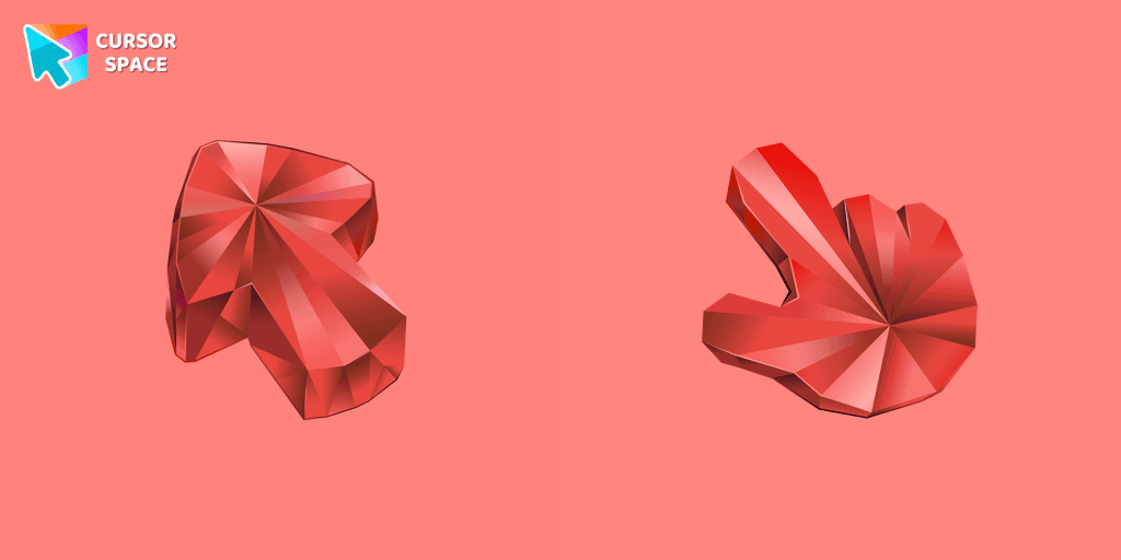 Custom Cursor Ruby Stone Texture For Chrome - Cursor Pack | Cursor Space
